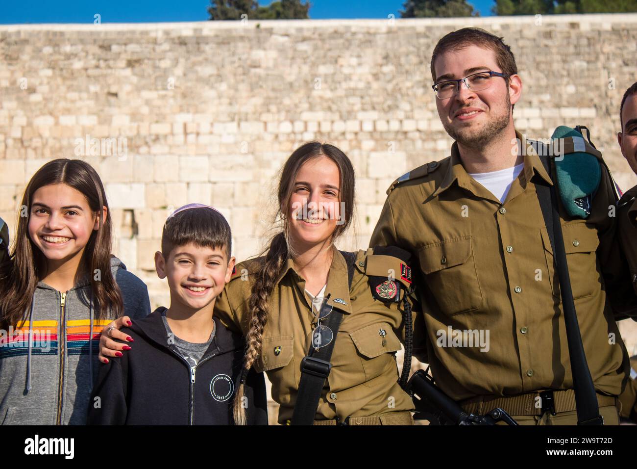 Portrait of soldiers, Induction ceremony for new graduates of the IDF ...