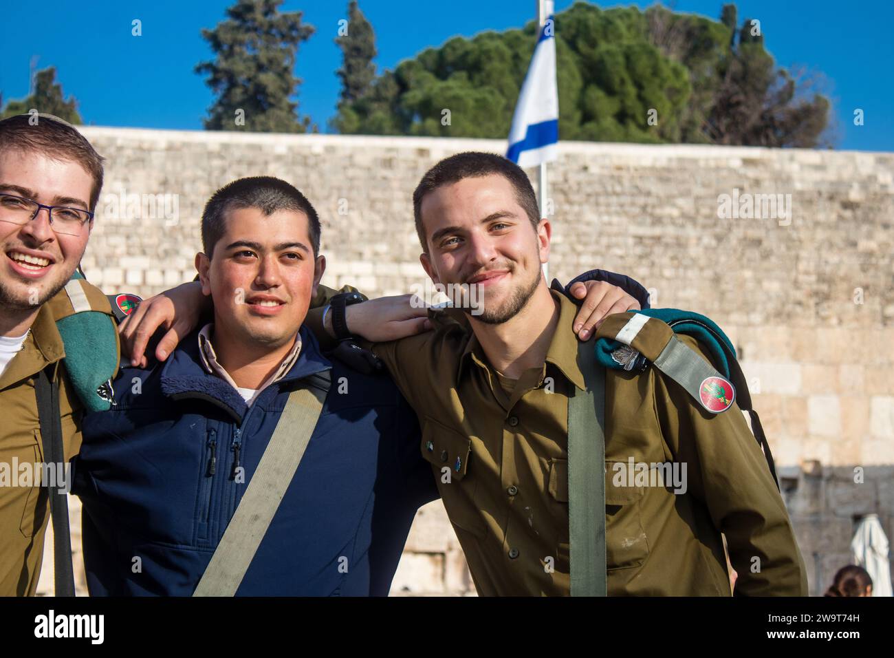 Portrait of soldiers, Induction ceremony for new graduates of the IDF ...