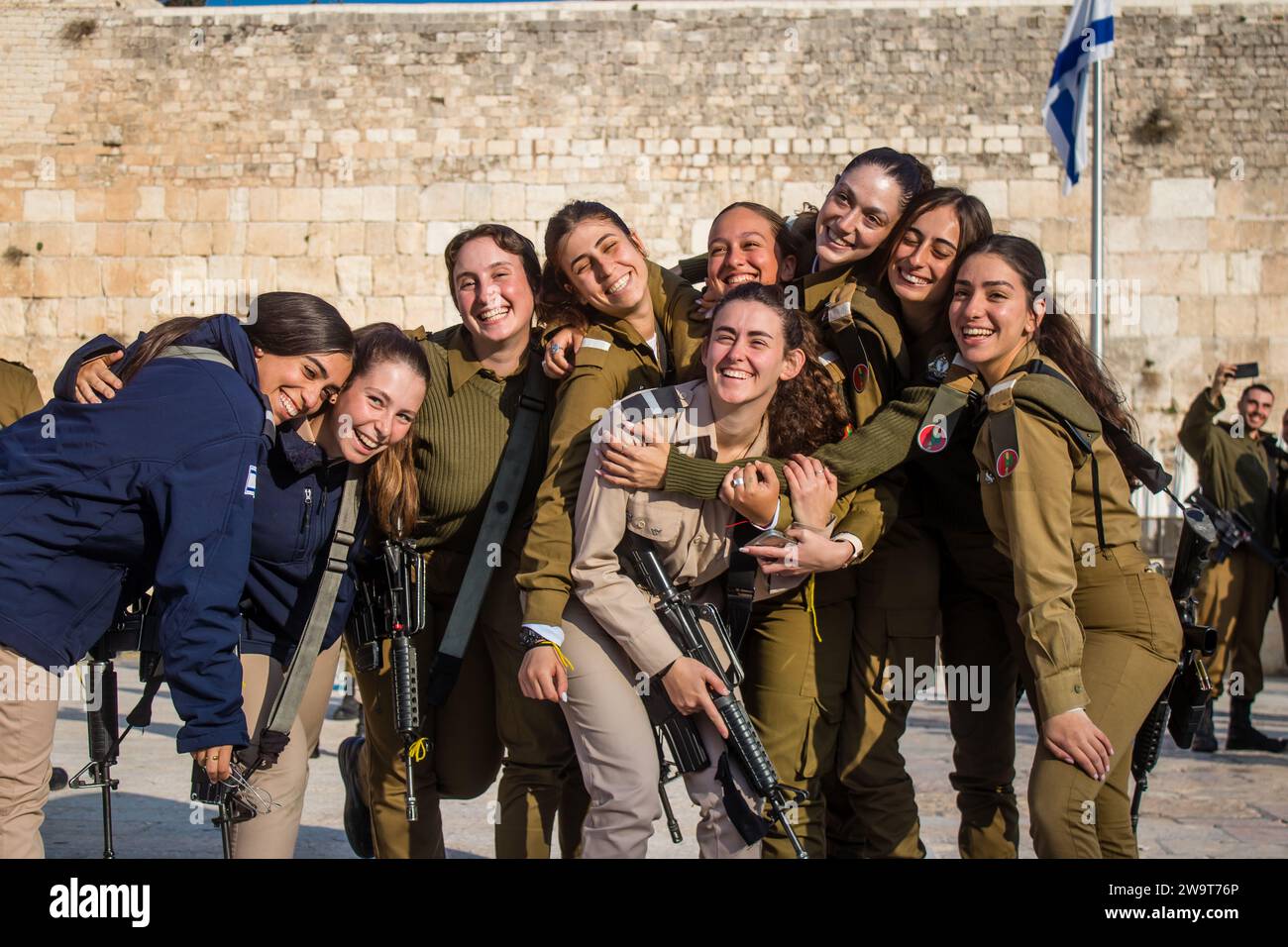 Portrait of soldiers, Induction ceremony for new graduates of the IDF ...