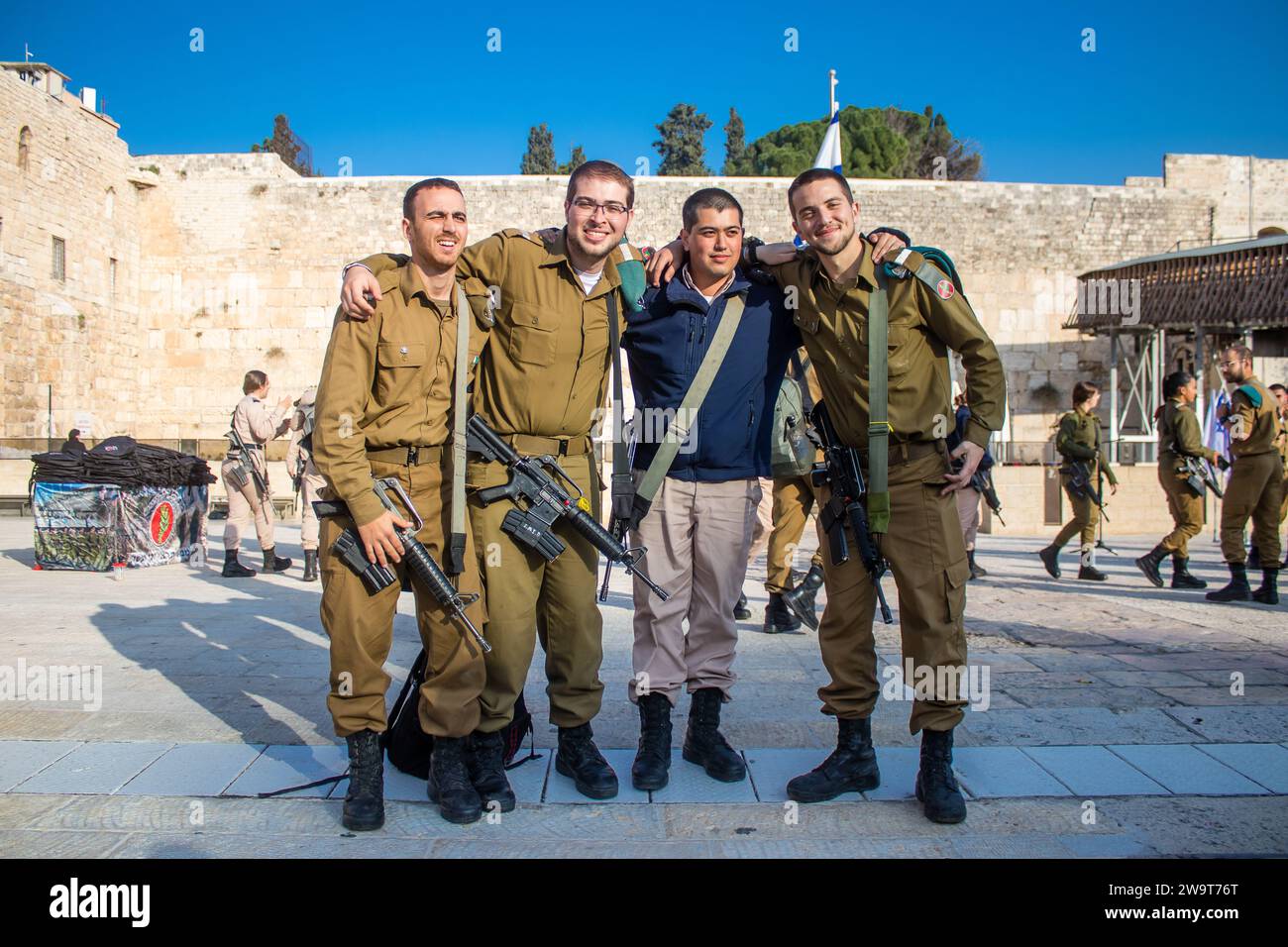 Portrait of soldiers, Induction ceremony for new graduates of the IDF ...
