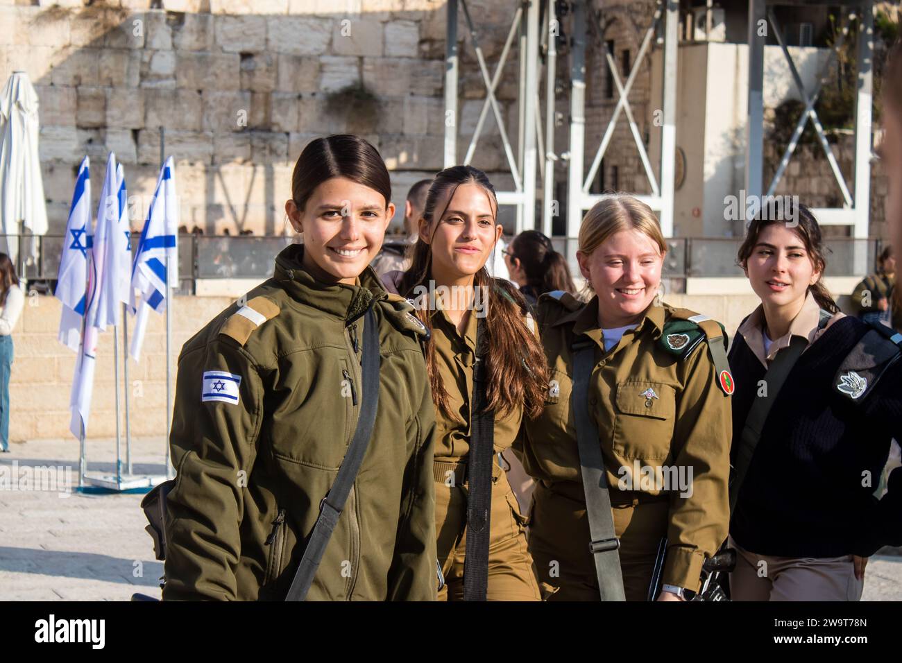 Portrait of soldiers, Induction ceremony for new graduates of the IDF ...
