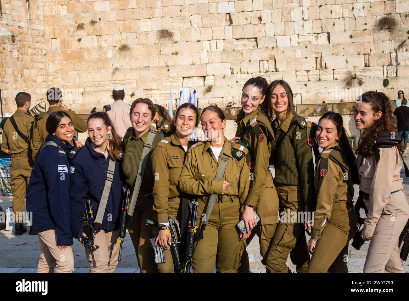Portrait of soldiers, Induction ceremony for new graduates of the IDF ...