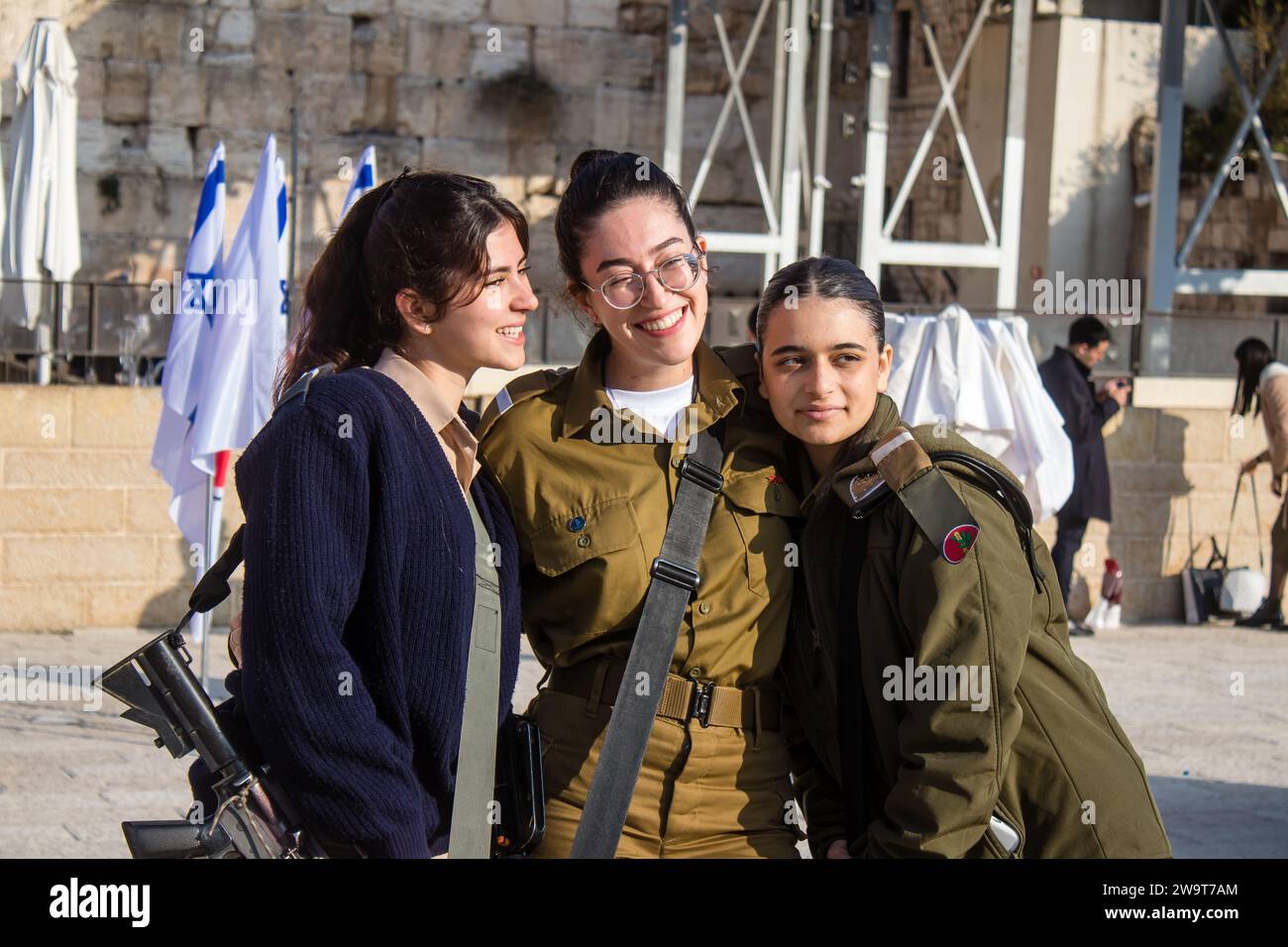 Portrait of soldiers, Induction ceremony for new graduates of the IDF ...