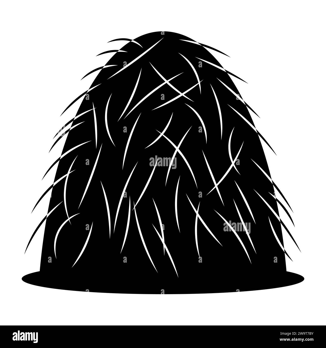 Haystack black vector icon on white background Stock Vector Image & Art ... Haystack black vector icon on white background Stock Vector Image & Art ...