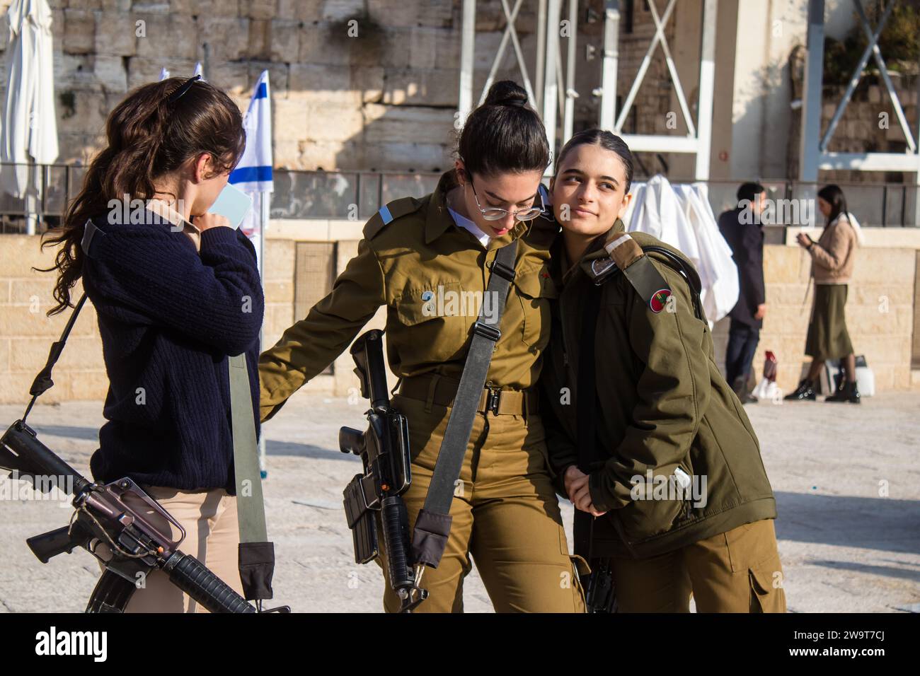 Portrait of soldiers, Induction ceremony for new graduates of the IDF ...