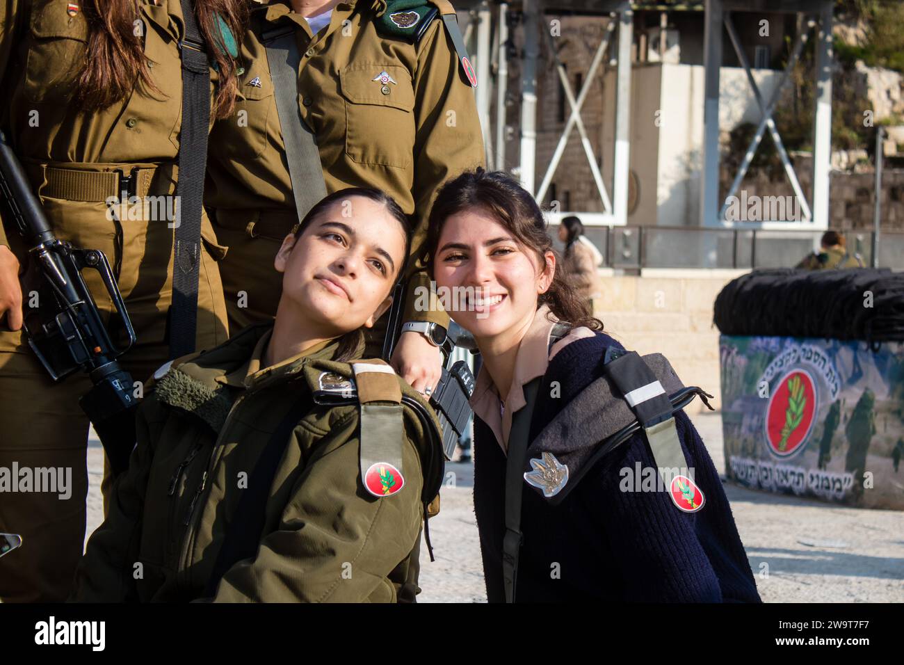 Portrait of soldiers, Induction ceremony for new graduates of the IDF ...