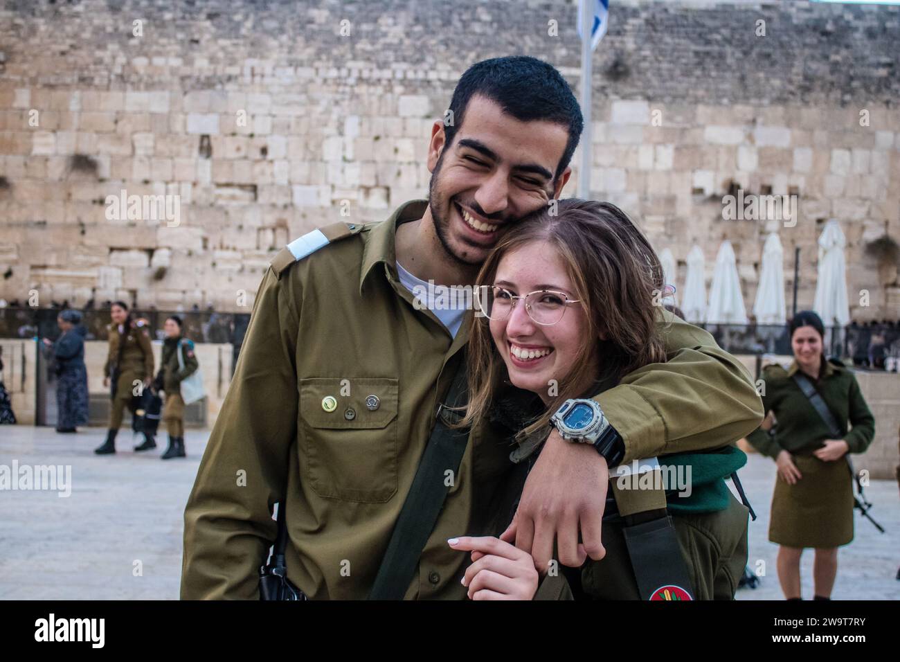Portrait of soldiers, Induction ceremony for new graduates of the IDF ...