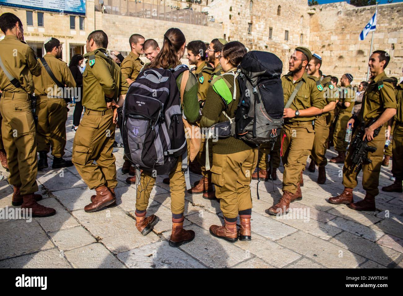 Jerusalem, Israel – December 27, 2023 Induction ceremony for new ...
