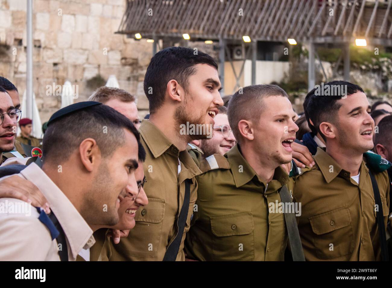 Jerusalem, Israel – December 27, 2023 Induction ceremony for new ...