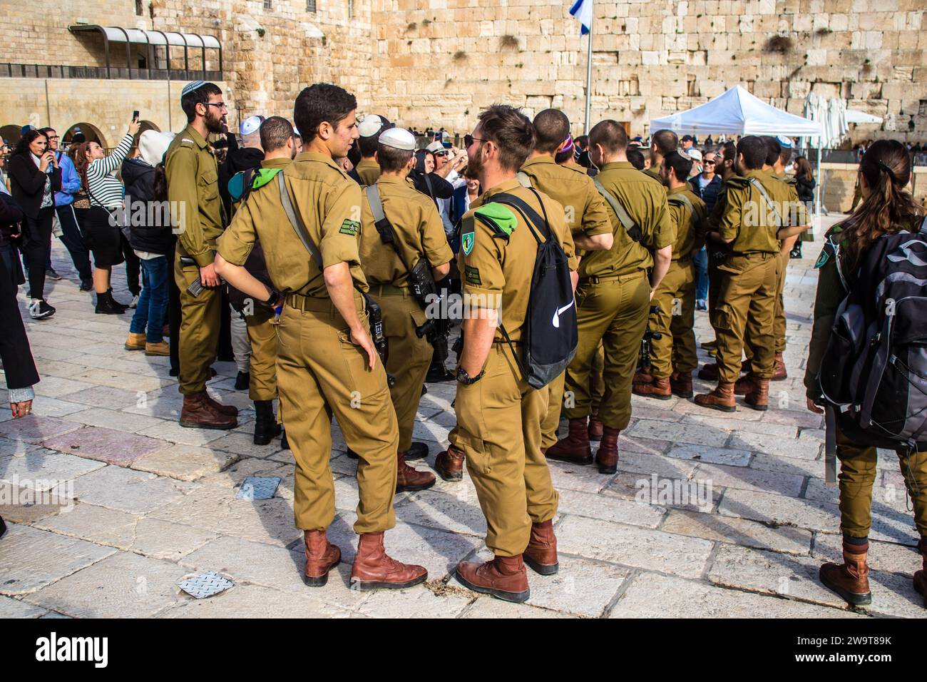 Jerusalem, Israel – December 27, 2023 Induction ceremony for new ...