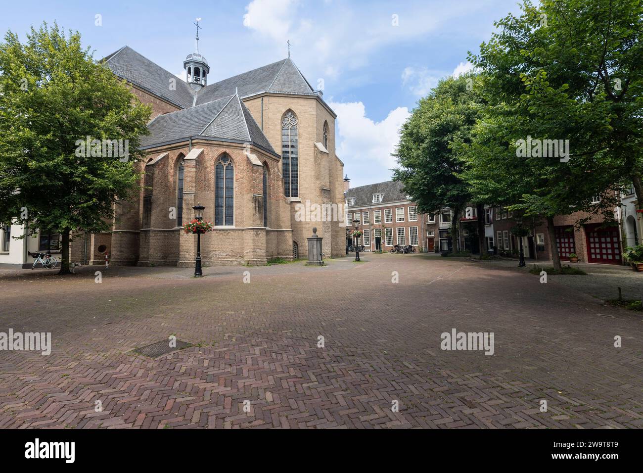 Old Peter's Church - Pieterskerk, in the center of the city of Utrecht ...