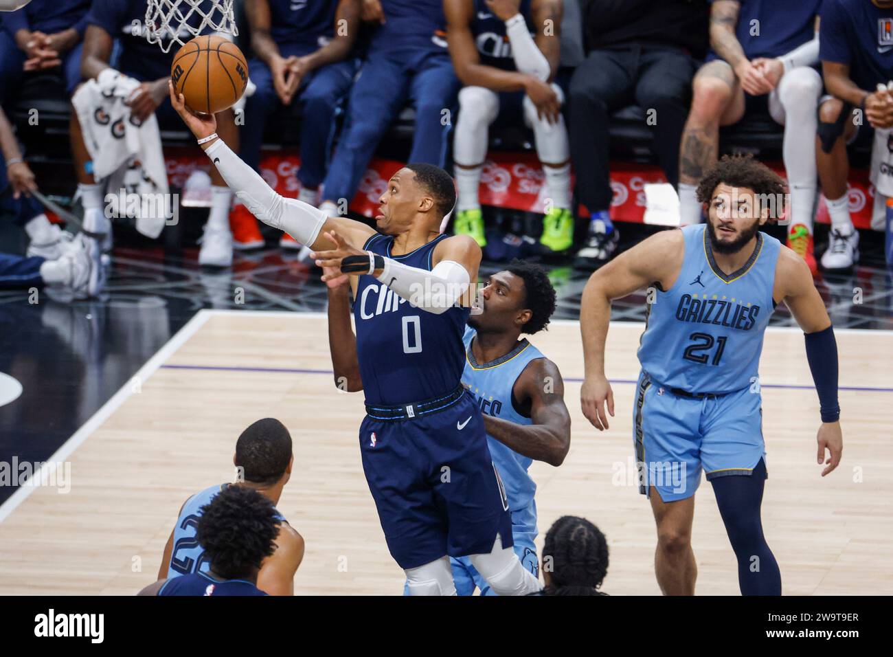 Los Angeles, United States. 29th Dec, 2023. Los Angeles Clippers ...