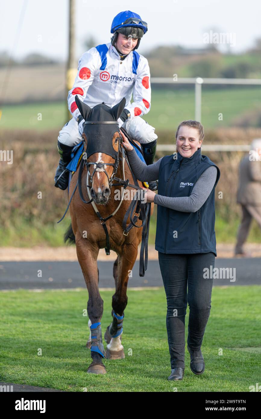 Lord of Cheshire, ridden by Finn Lambert and trained by Nigel Twiston ...