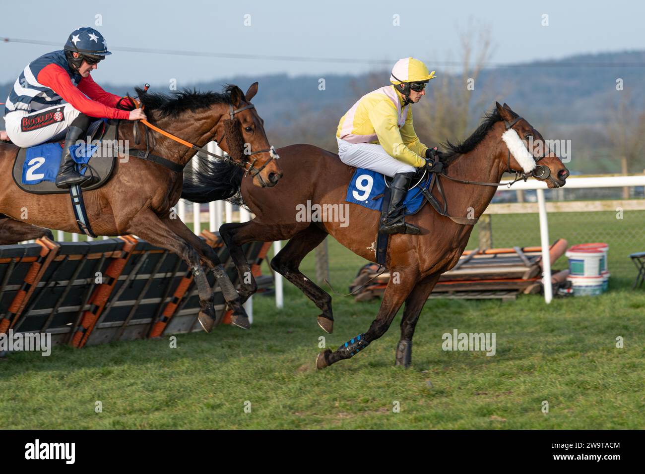 Catchin time jumping hurdles hi-res stock photography and images - Alamy