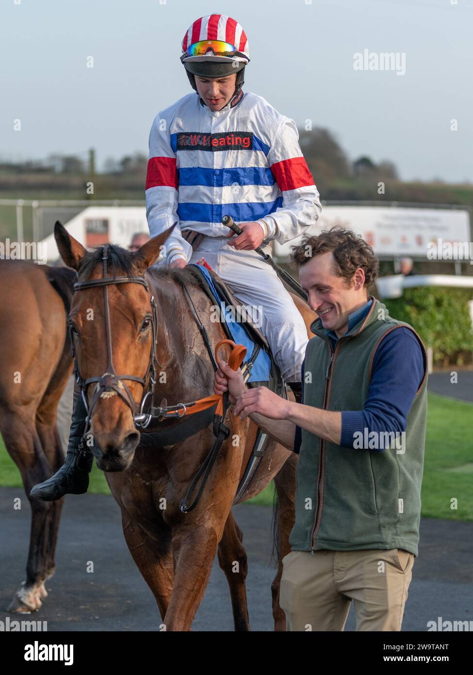 Farceur de maulne trained by richard hawker hi-res stock photography ...
