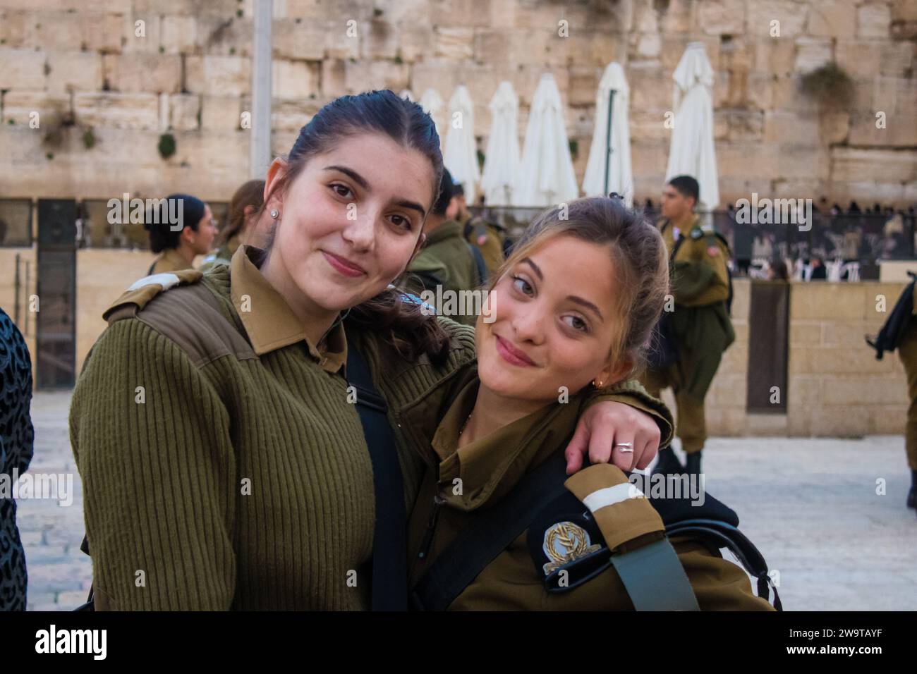 Portrait of soldiers, Induction ceremony for new graduates of the IDF ...