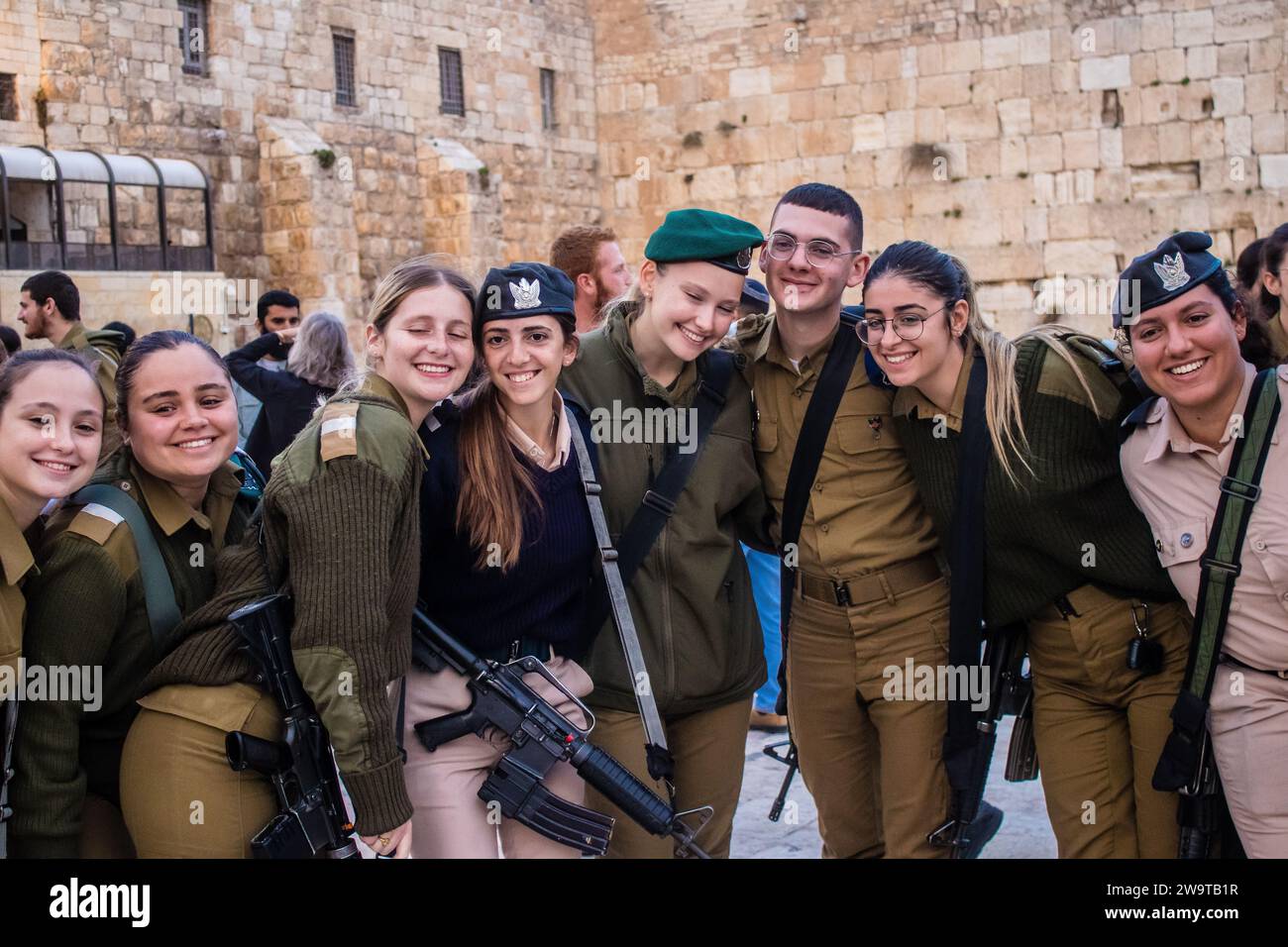 Portrait of soldiers, Induction ceremony for new graduates of the IDF ...