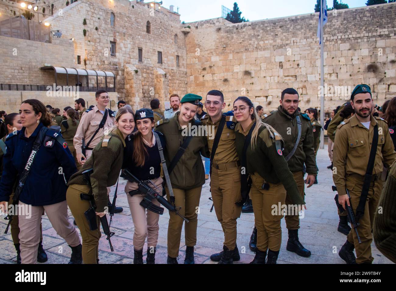 Portrait of soldiers, Induction ceremony for new graduates of the IDF ...