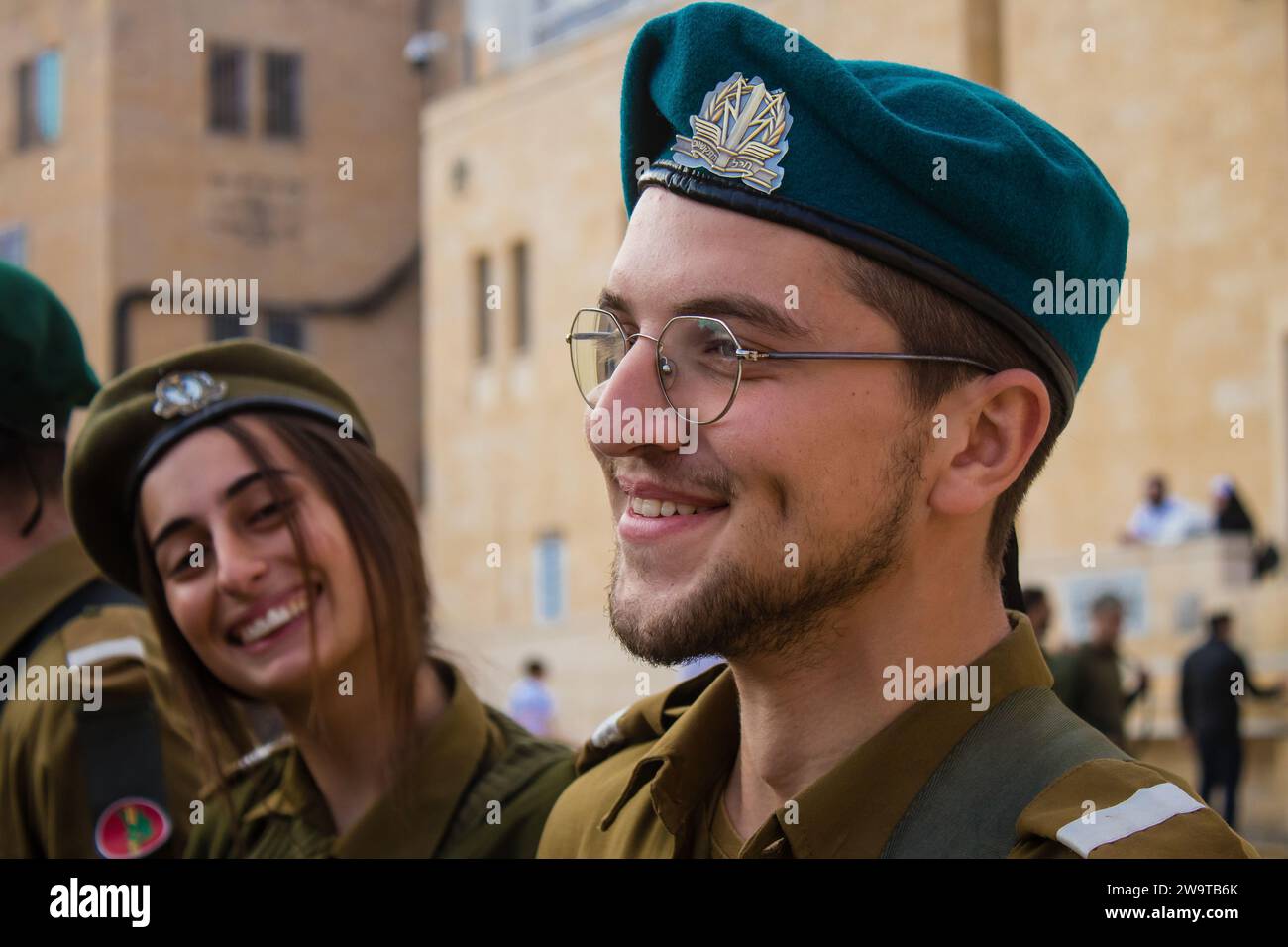Portrait of soldiers, Induction ceremony for new graduates of the IDF ...