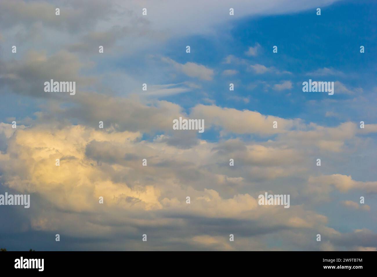 Clouds in the blue sky Panoramic image texture background graphic ...