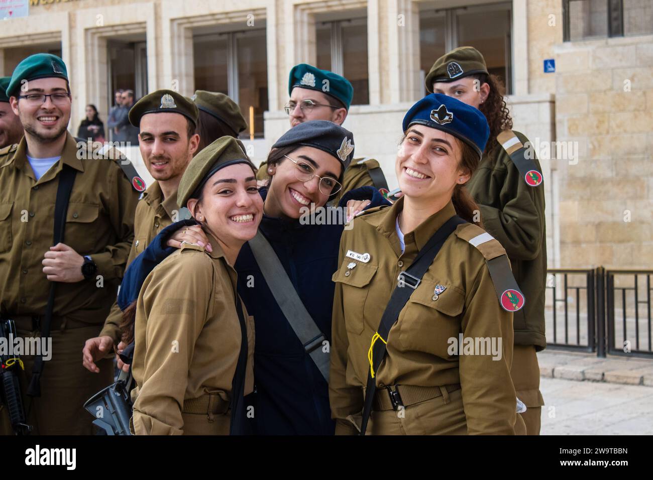 Portrait of soldiers, Induction ceremony for new graduates of the IDF ...