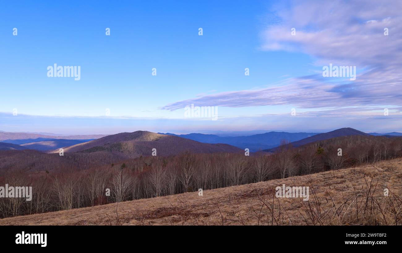 Sunrise at Max Patch Stock Photo - Alamy
