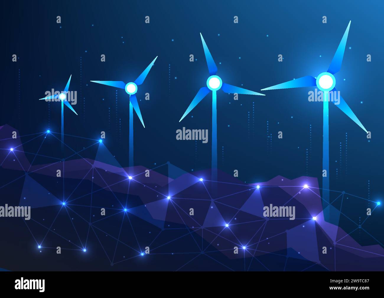 Renewable energy technology obtained from wind turbines is wind energy ...