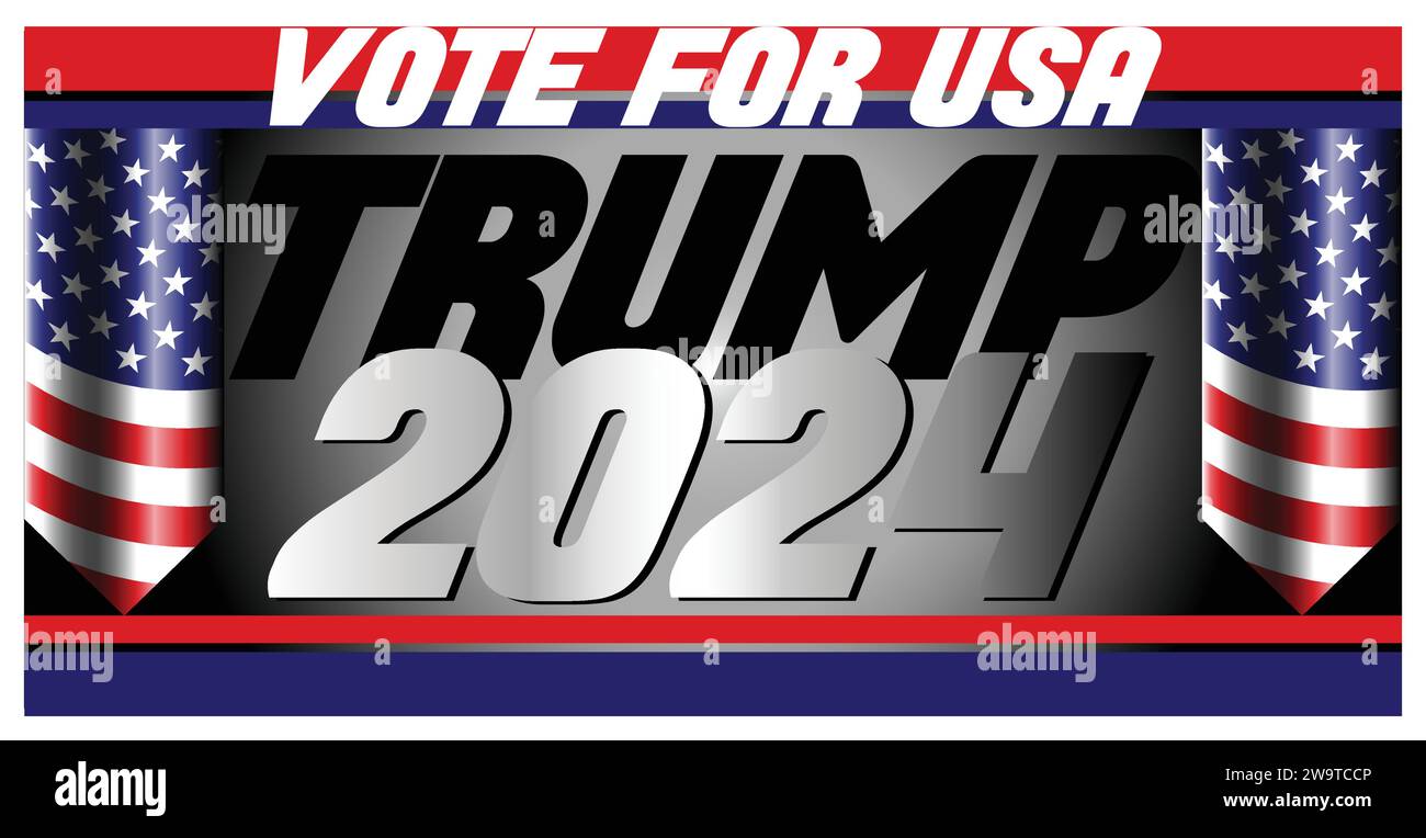 Trump 2024 Stock Vector Images - Alamy