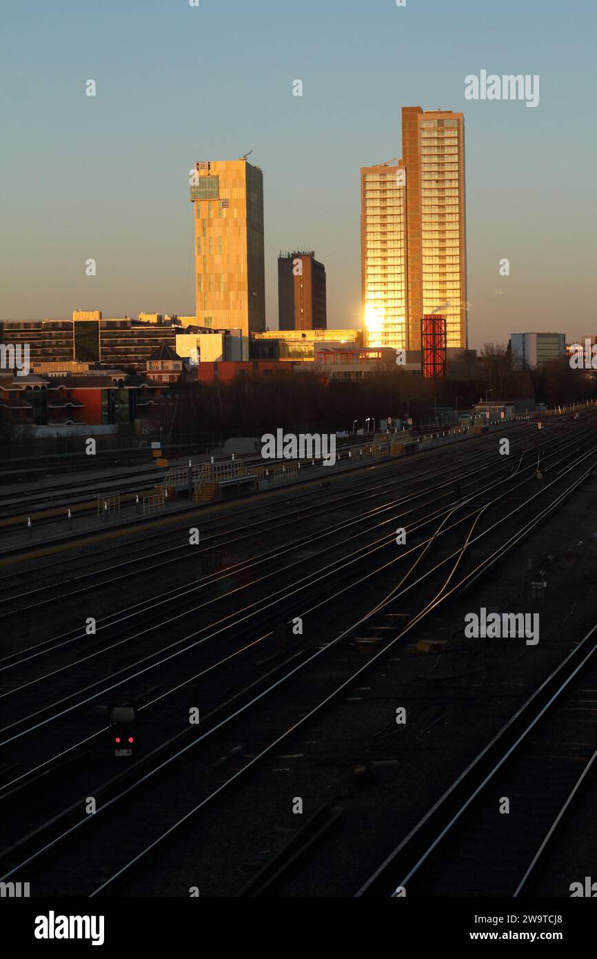 Victoria Square development, Woking, Surrey, including hotel tower ...