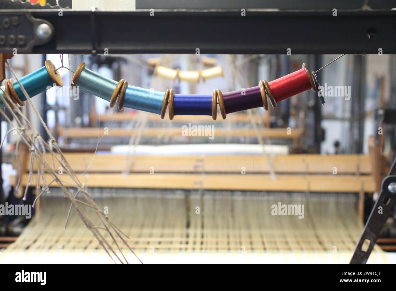 Whitchurch Silk Mill, Whitchurch, Hampshire, England, internal views of ...