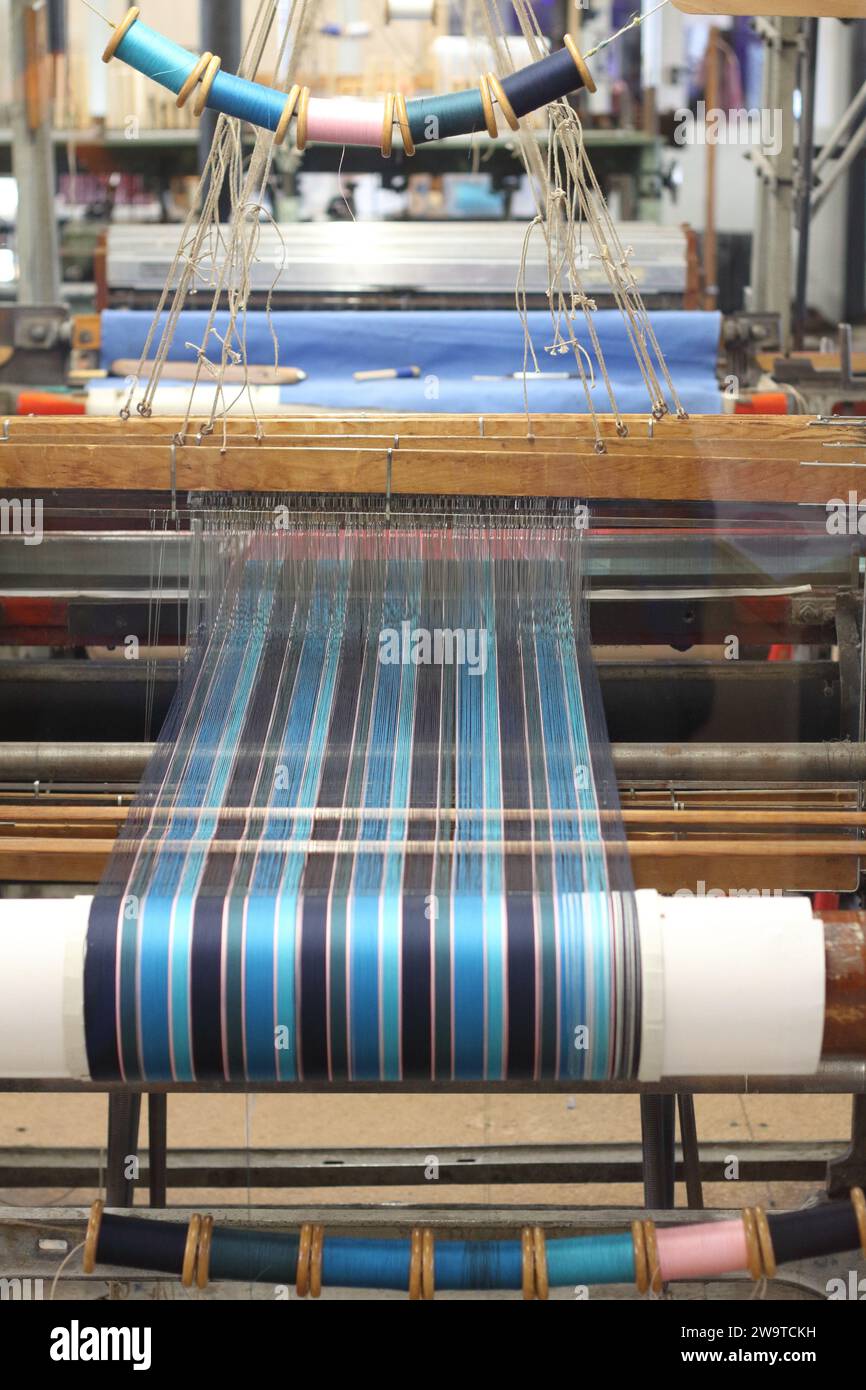 Whitchurch Silk Mill, Whitchurch, Hampshire, England, internal views of ...