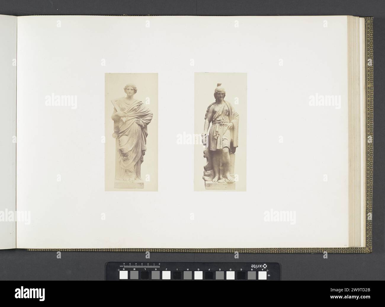 GIPS models for sculptures on the Palais du Louvre: left "L ...