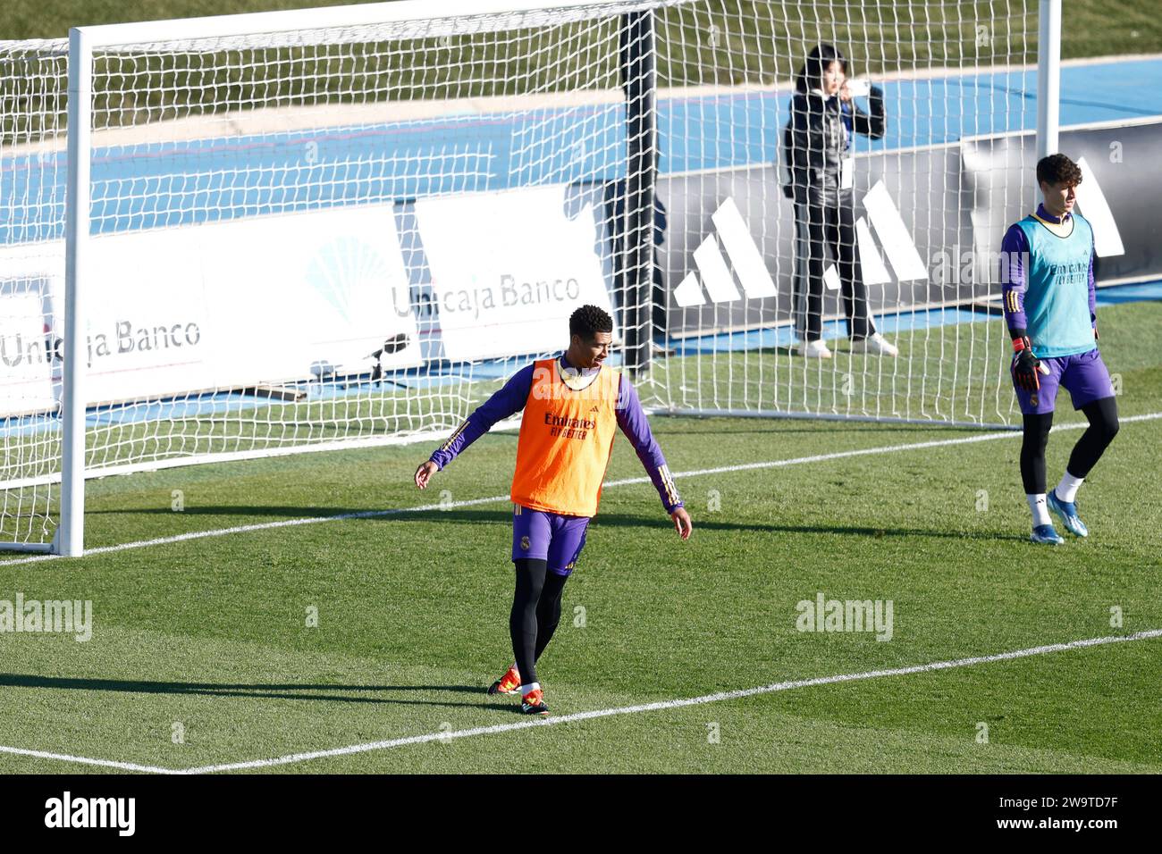 Jude Bellingham during last training day of 2023 of Real Madrid open to ...