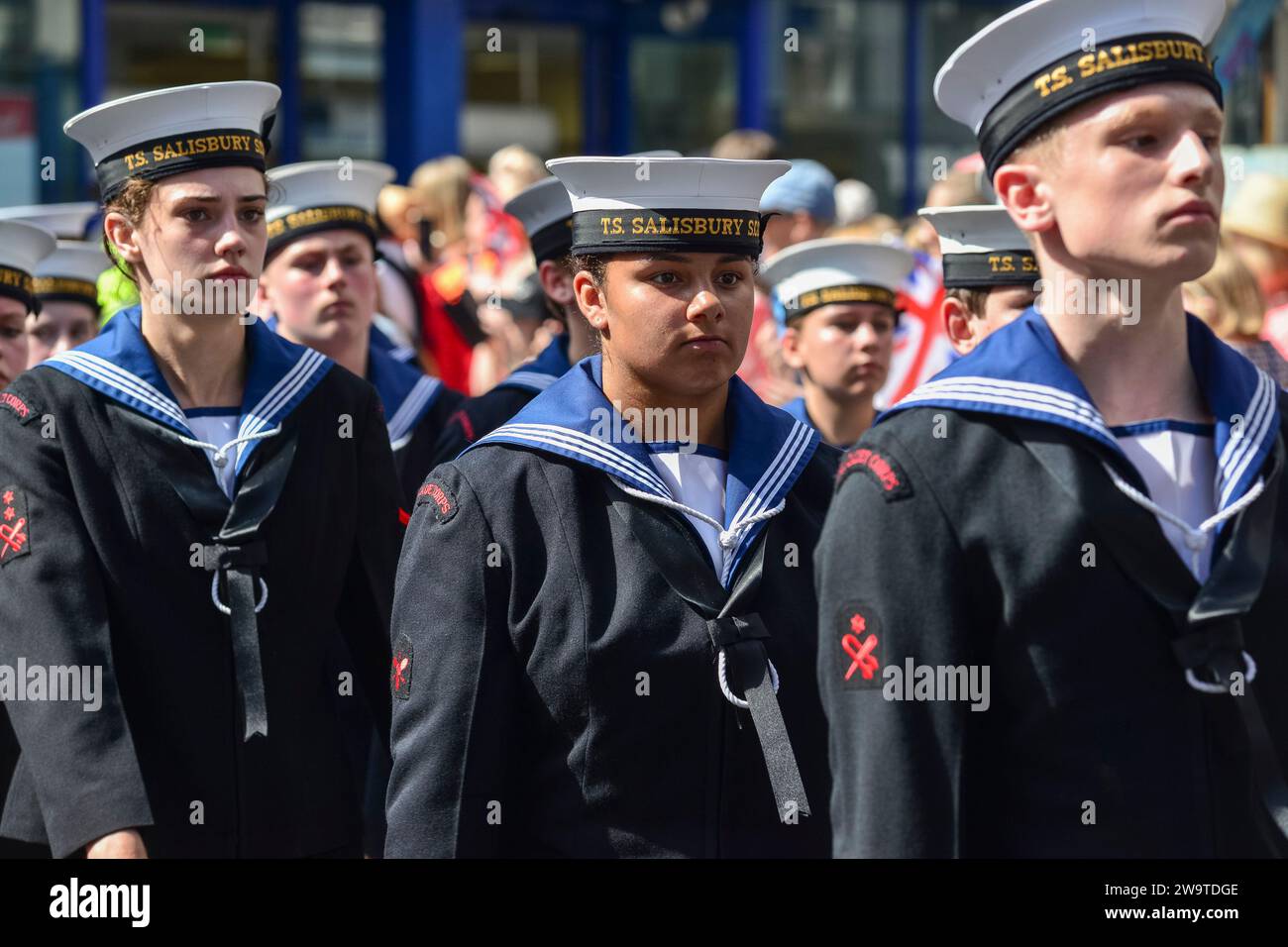 Marching cadets hi-res stock photography and images - Alamy