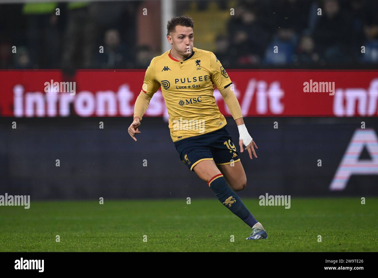 Mateo Retegui (Genoa) during the Italian "Serie A" match between Genoa ...