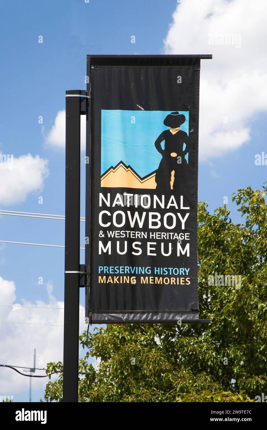 national cowboy museum in elk city route 66 oklahoma Stock Photo - Alamy