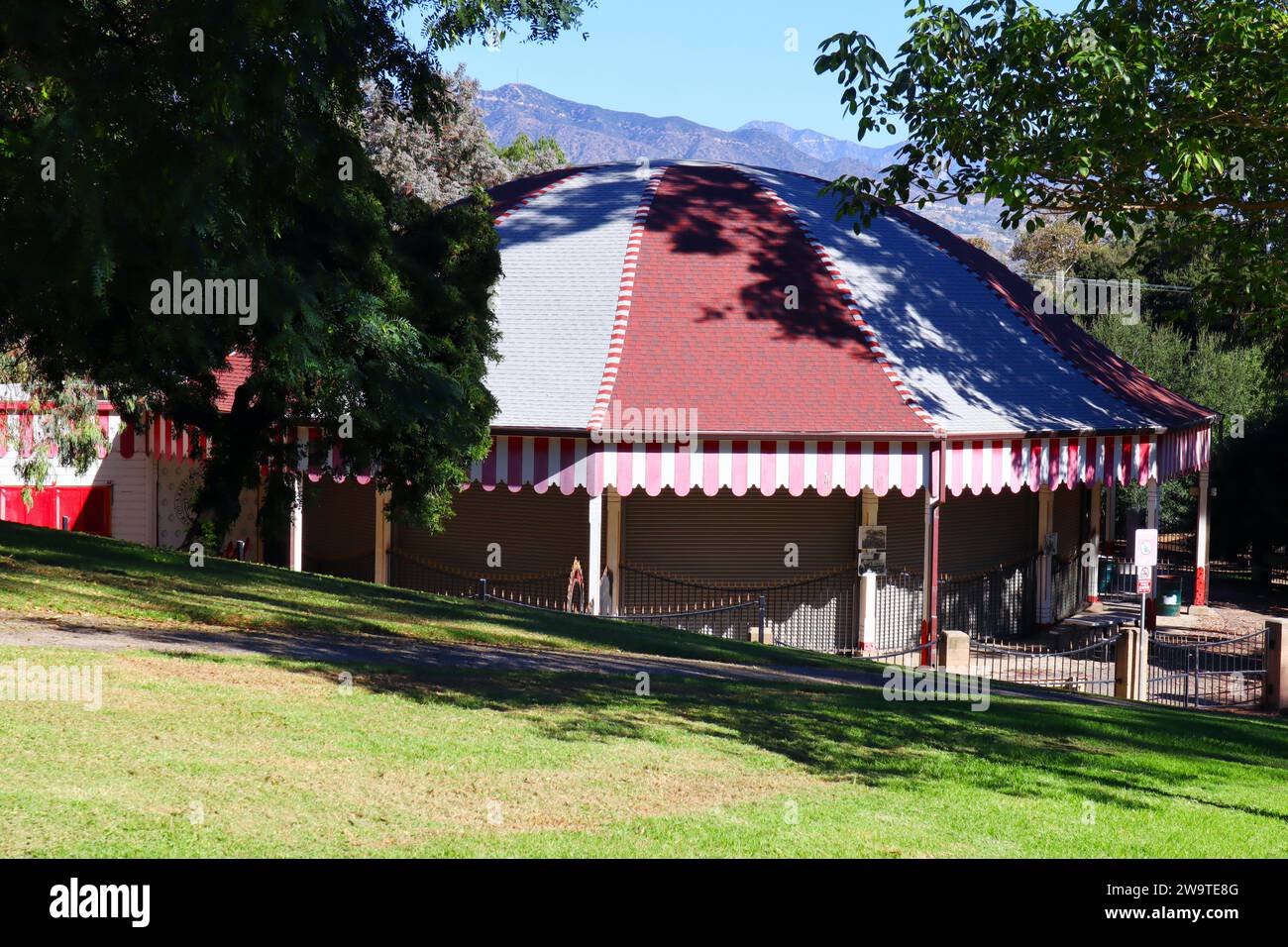 Los Angeles, California: Griffith Park Merry-Go-Round, Historic ...