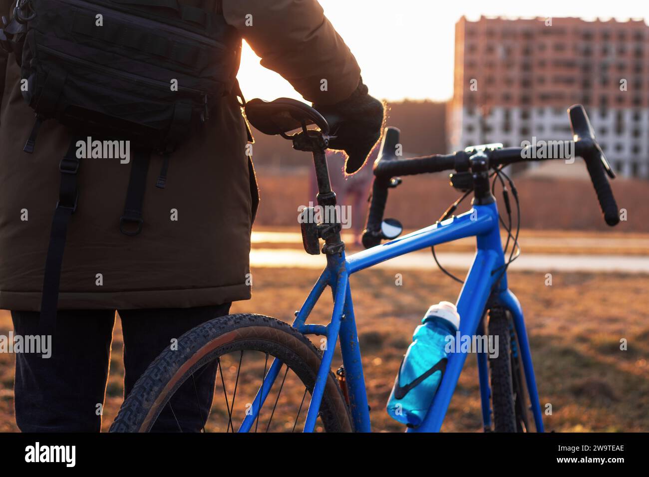 Road and bicycle hi-res stock photography and images - Alamy