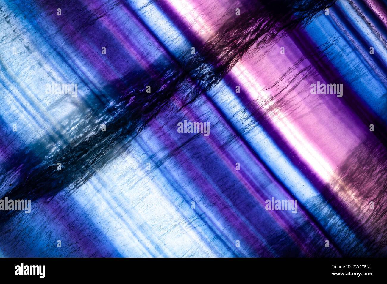 Fluorite layered slice. macro detail texture background. close-up ...