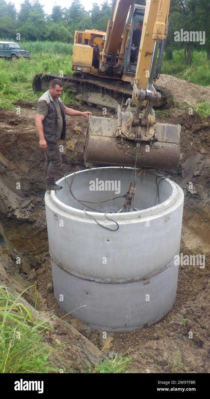 water regulation and development, construction and building in nature ...