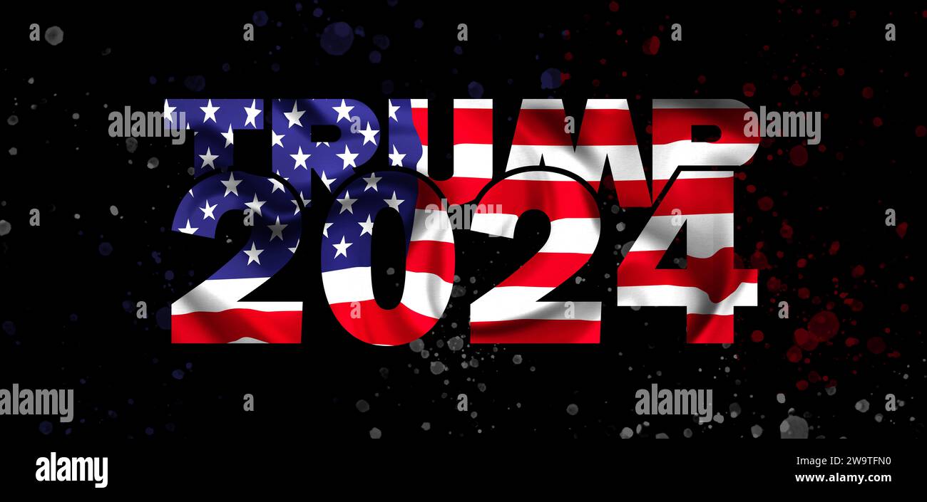Trump 2024 badge hi-res stock photography and images - Alamy
