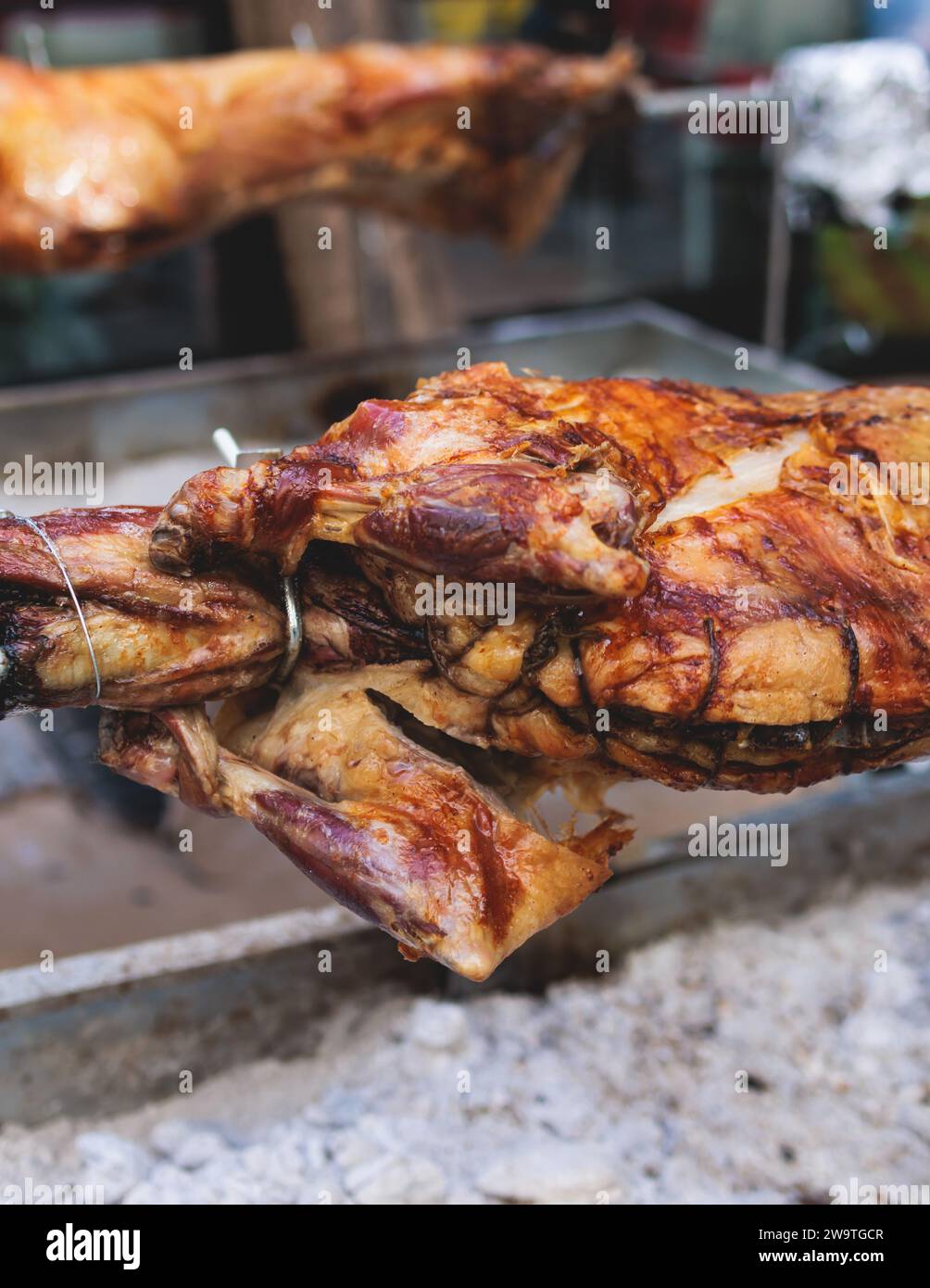 Easter in Greece, process of cooking traditional greek Easter dish ...