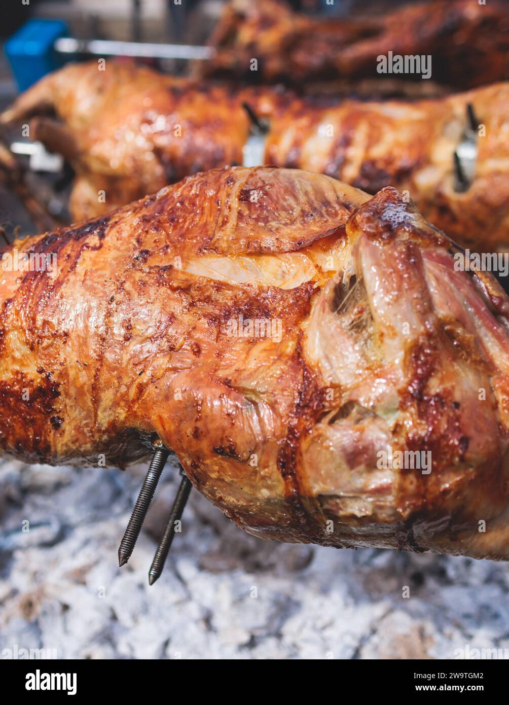 Easter in Greece, process of cooking traditional greek Easter dish ...