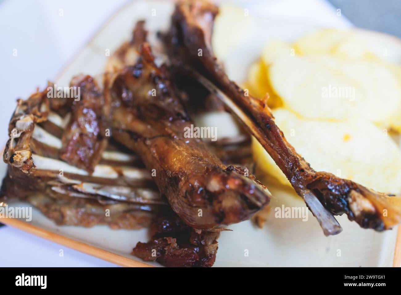 Easter in Greece, process of cooking traditional greek Easter dish ...