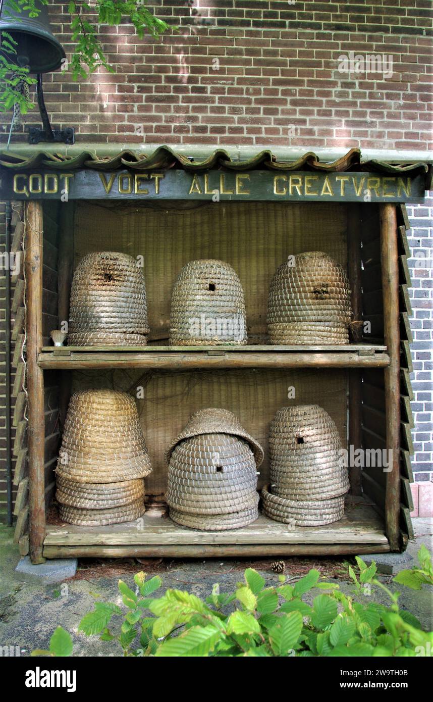 Traditional beehives hi-res stock photography and images - Alamy