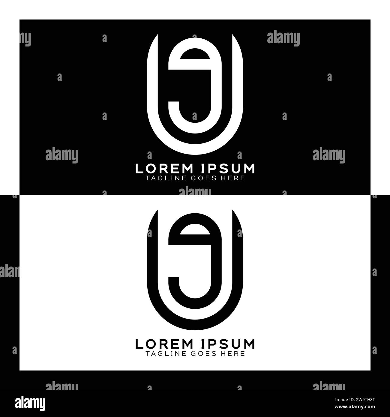 UG initial letters linked elegant logo. letter U and G pattern design ...