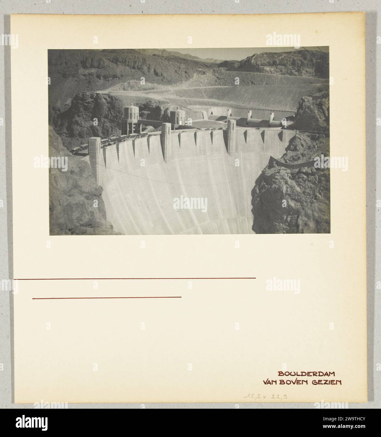 Boulder Dam, Arizona/Nevada, United States, 1936 photograph United ...