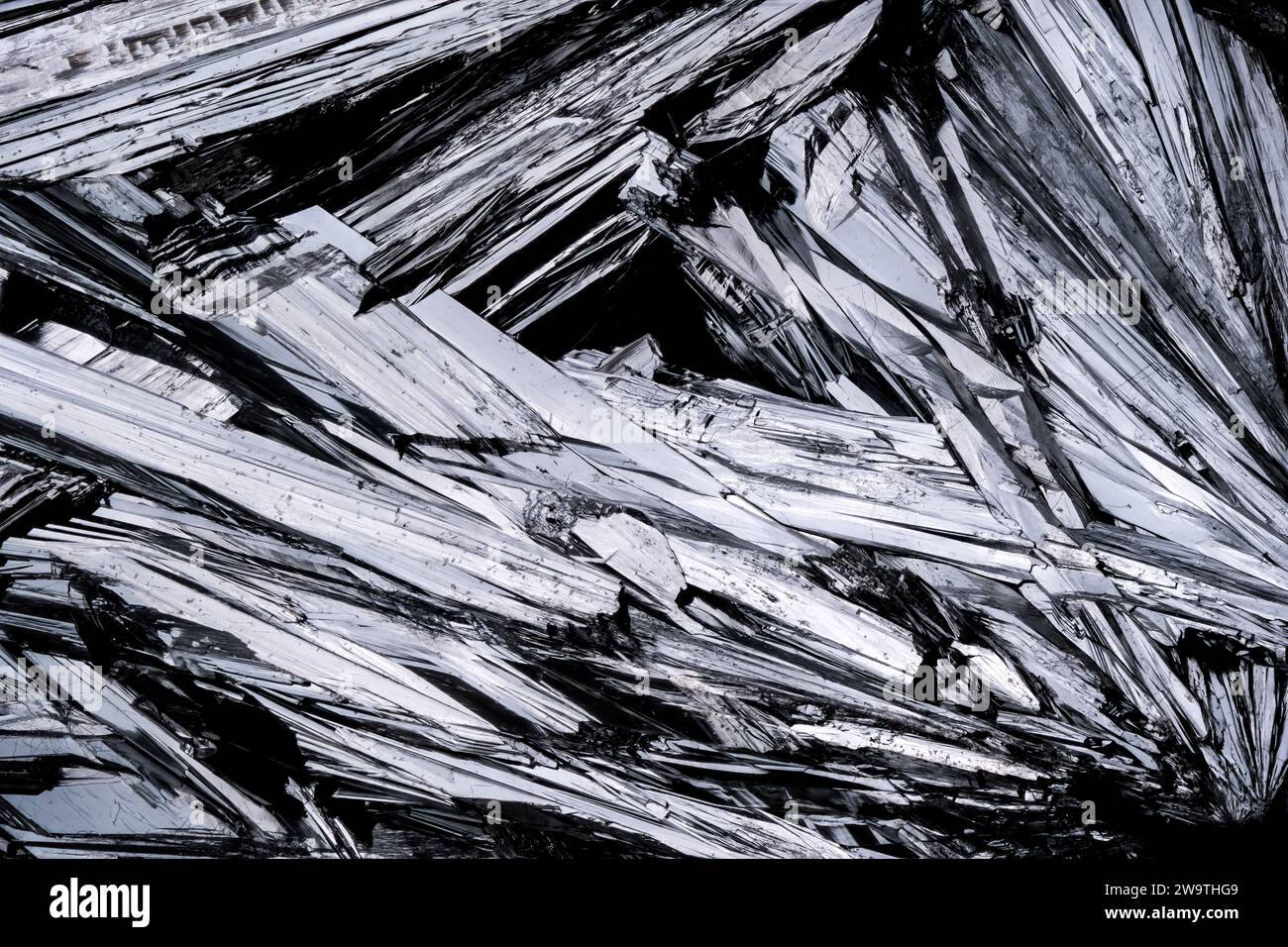 Stibinite macro photography detail texture background. close-up raw ...