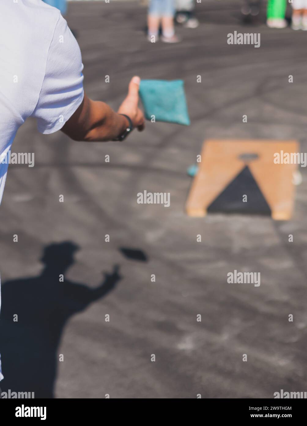 Cornhole boards hi-res stock photography and images - Alamy