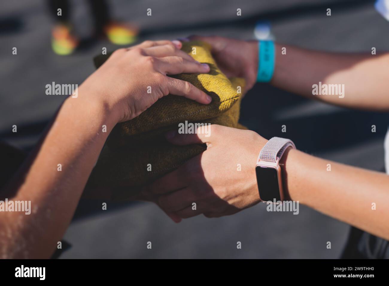Cornhole boards hi-res stock photography and images - Alamy